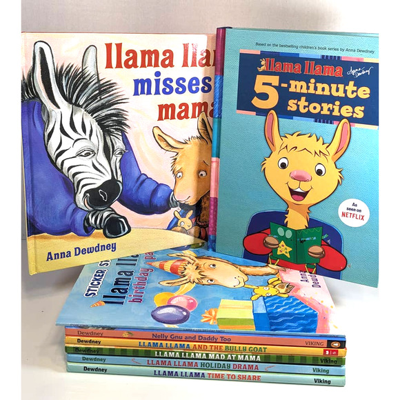 Scholastic | Other | Lot Of 8 Llama Llama Childrens Books Setsticker ...